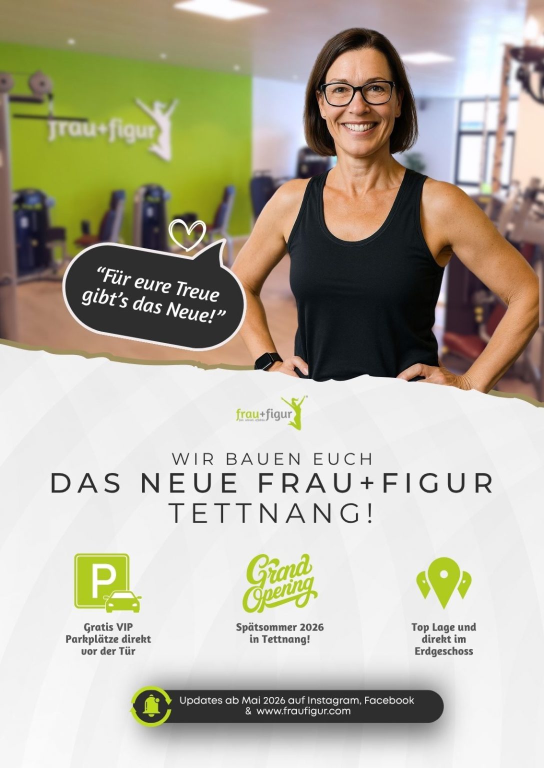 Vorfreude auf neuen Club in Tettnang - frau+figur Fitnessclubs
